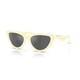 Burberry Grey Mirror Silver Cat Eye Ladies Sunglasses BE4436U 41456G 55 ...