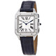 Cartier Santos-Dumont Small Model Quartz Silver Dial Ladies Watch ...