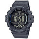 Casio Alarm World Time Quartz Digital Black Dial Men's Watch AE-1500WH ...