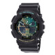 Casio G-Shock Alarm World Time Quartz Analog-Digital Black Dial Men's ...