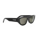 Celine Monochroms Grey Cat Eye Ladies Sunglasses CL40278U 01A 55 ...