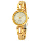 Citizen Axiom Eco-Drive Champagne Dial Yellow Gold-tone Ladies Watch ...