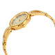 Citizen Axiom Eco-Drive Champagne Dial Yellow Gold-tone Ladies Watch ...