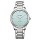Citizen Eco-Drive Crystal Green Dial Ladies Watch EM1220-58Y ...