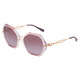 Coach Purple Gradient Geometric Ladies Sunglasses HC8315 56418H 57 ...