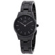 Daniel Wellington Iconic Link Ceramic Quartz Black Dial Ladies Watch ...