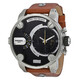 Diesel SBA Dual Time Chronograph Stainless Steel Men's Watch DZ7264 ...