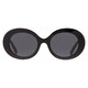 Dolce & Gabbana Darkj Grey Oval Ladies Sunglasses DG4448 501/87 51 ...