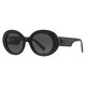 Dolce & Gabbana Darkj Grey Oval Ladies Sunglasses DG4448 501/87 51 ...