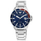 Emporio Armani Classic Blue Dial Pepsi Bezel Men's Watch AR11339 ...