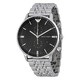 Emporio Armani Classic Chronograph Black Dial Stainless Steel Men's ...