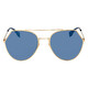 Fendi Eyeline Blue Metal Sunglasses FF 0194/S 000552A 762753291783 ...