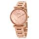 Fossil Carlie Quartz Rose Dial Ladies Watch ES4301 796483358065 ...