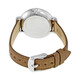 Fossil Jacqueline Silver Dial Tan Leather Strap Ladies Watch ES3708 ...
