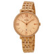 Fossil Jaqueline Rose Dial Rose Gold-plated Ladies Watch ES3546 ...