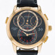 Glashutte Original PanoMaticChrono Chronograph Automatic Black Dial Men ...