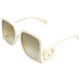 Gucci Brown Gradient Square Ladies Sunglasses GG1326S 002 58 ...