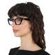 Gucci Demo Cat Eye Ladies Eyeglasses GG1334O 001 52 889652413556 ...