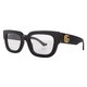 Gucci Demo Rectangular Ladies Eyeglasses GG1548O 004 52 889652468327 ...