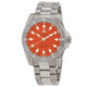 Gucci Dive Automatic Orange Dial Men's Watch YA136355 - Watches, Dive ...
