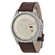 Gucci G-Timeless Ivory Dial Brown Leather Strap Men's Watch YA126303 ...