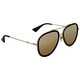 Gucci Gold Pilot Ladies Sunglasses GG0062S 001 57 889652051277 ...