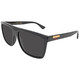 Gucci Grey Browline Men's Sunglasses GG0748S 001 59 889652294841 ...