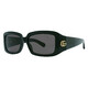 Gucci Grey Rectangular Ladies Sunglasses GG1403S 001 54 889652437804 ...