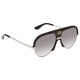 Gucci Grey Shaded Pilot Unisex Sunglasses GG0477S00259 GG0477S 002 59 ...