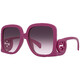 Gucci Violet Gradient Square Ladies Sunglasses GG1326S 004 58 ...