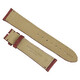 Hadley Roma 21 MM Wine-Colored Matte Alligator Leather Strap 21ABT37M ...