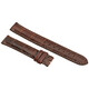 Hadley Roma Matte Brown 14 MM Alligator Leather Strap 14ABT02M ...