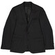 Hugo Boss Men's Black Slim-fit Hayes Jacket In Virgin Wool, Brand Size ...