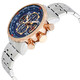 Invicta Aviator Chronograph Blue Dial Men's Watch 17203 886678210237 ...