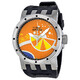 Invicta DNA Recycled Art Orange Dial Men's Watch 10431 886678104314 ...