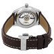 Longines Master Collection Silver Dial Brown Leather Band Stainless ...