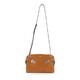 Ferragamo Messenger Hug Brown Crossbody bag with Lettering Logo and ...