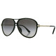 Michael Kors Breckenridge Dark Gray Gradient Pilot Ladies Sunglasses ...