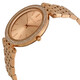 Michael Kors Darci Rose Gold Dial Pave Bezel Ladies Watch MK3192 ...