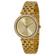 Michael Kors Mini Darci Gold Sunray Dial Ladies Watch MK3365 ...