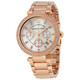 Michael Kors Parker Chronograph Rose Gold-tone Ladies Watch MK5491 ...
