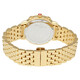 Michele Sidney White Mother of Pearl Diamond Dial Ladies 18k Gold ...