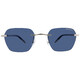 Montblanc Blue Geometric Men's Sunglasses MB0270S 003 51 889652421797 ...