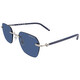 Montblanc Blue Geometric Men's Sunglasses MB0270S 003 51 889652421797 ...