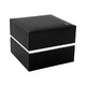 Montblanc Boheme Silver Dial Black Leather Ladies Watch 111206 ...