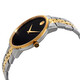 Movado Museum Classic Black Dial Two-tone Men's Watch 0607200 ...