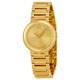 Movado Museum Gold Dial Yellow Gold-plated Ladies Watch 0606704 ...