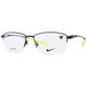 Nike Demo Rectangular Titanium Men's Eyeglasses NIKE 6045 002 54 ...