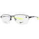 Nike Demo Rectangular Titanium Men's Eyeglasses NIKE 6045 002 56 ...