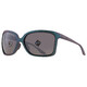 Oakley Wildrye Prizm Black Polarized Butterfly Ladies Sunglasses OO9230 ...